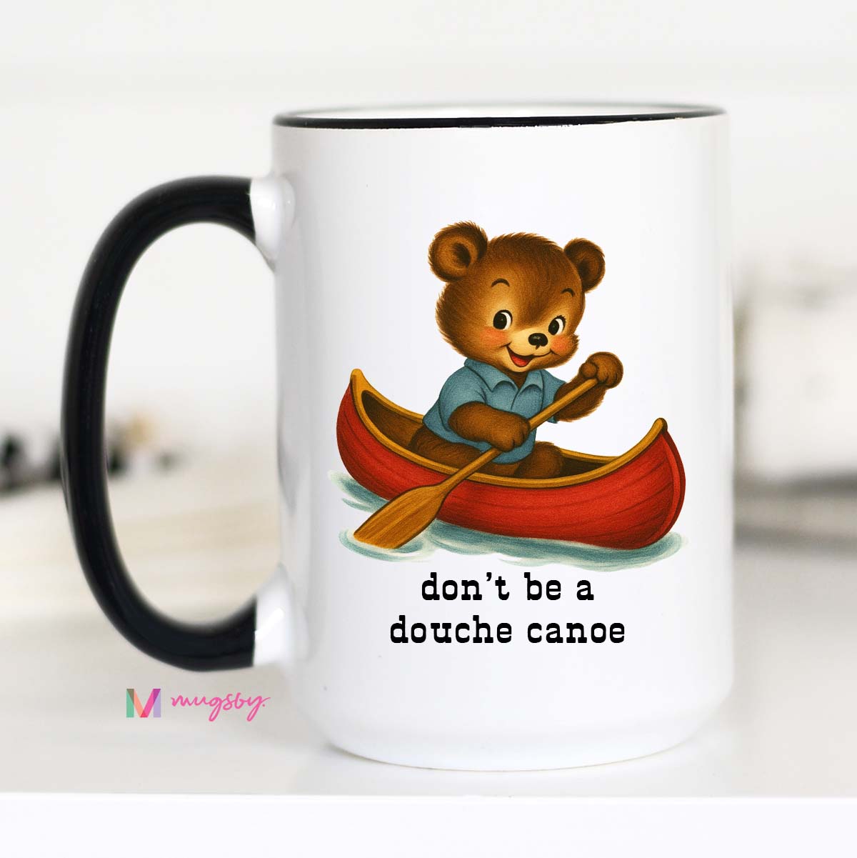Douche Canoe Vintage Coffee Mug – Mugsby