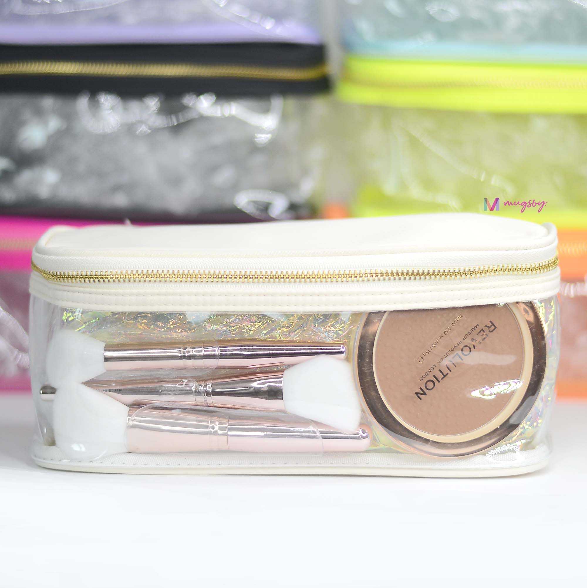 Cream Rectangular Makeup Case – Funny Coffee Mug – Mugsby
