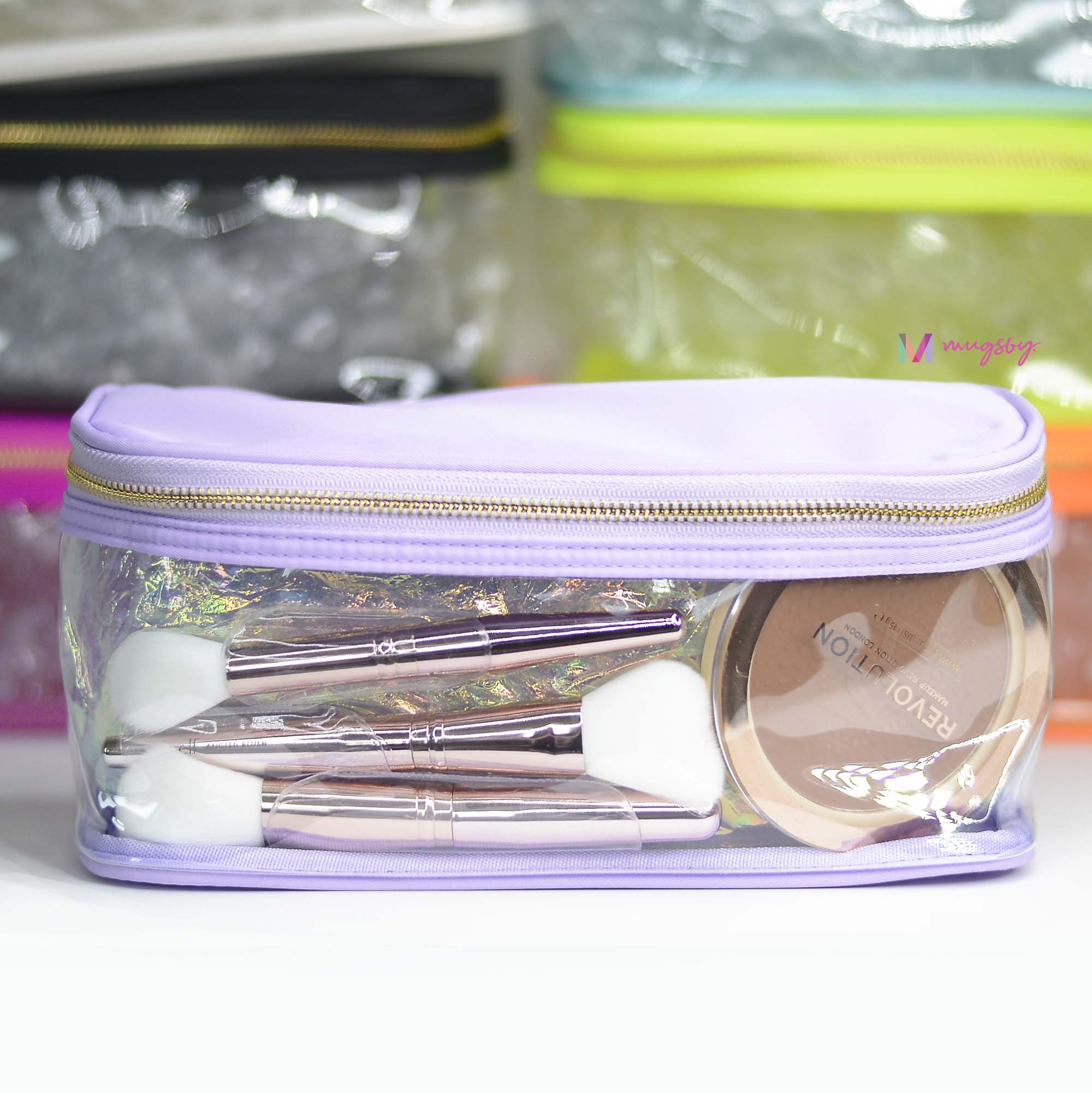 Light Purple Rectangular Makeup Case – Funny Coffee Mug – Mugsby